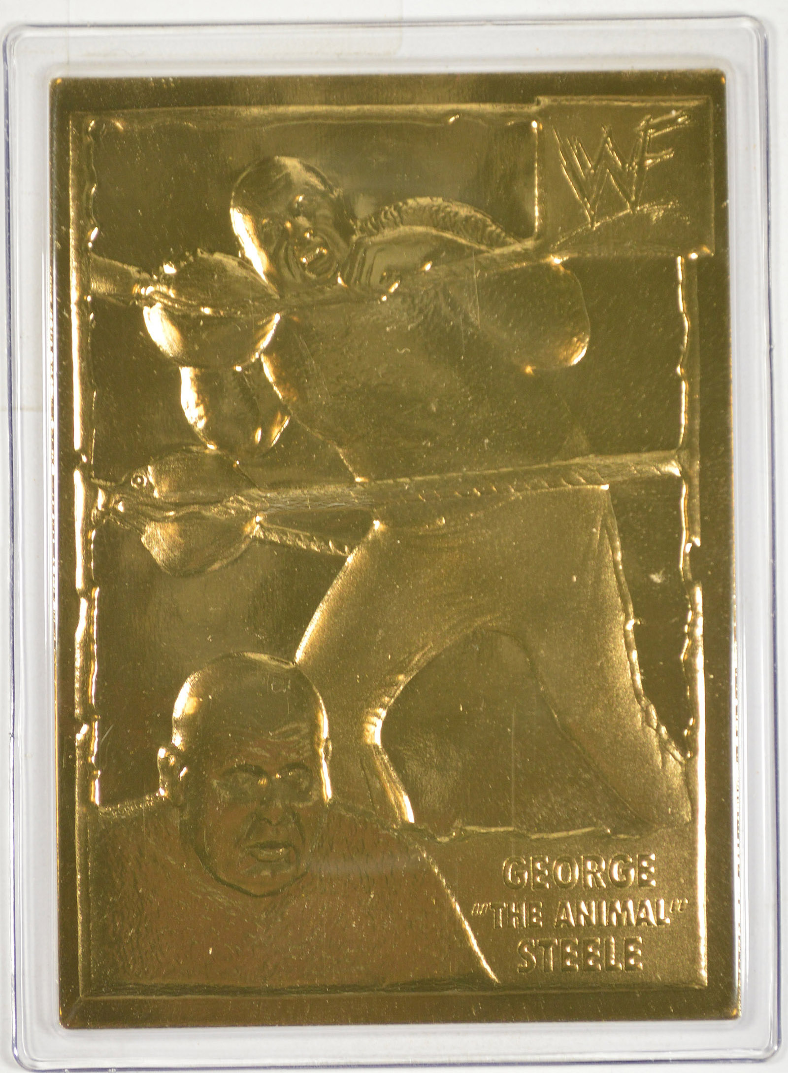 22K Gold George "The Animal" Steele Limted Edition Danbury Mint WWE ...