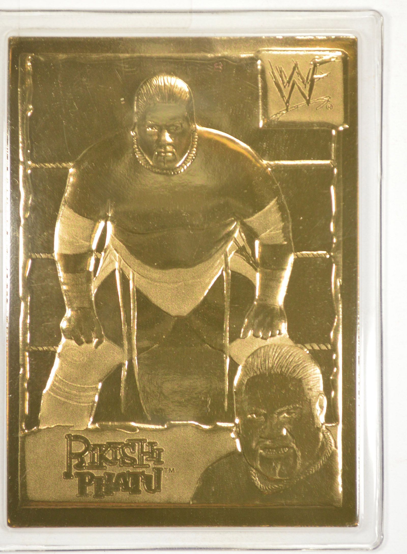 22K Gold Rikishi Phatu Limted Edition Danbury Mint WWE WrestlingTrading ...