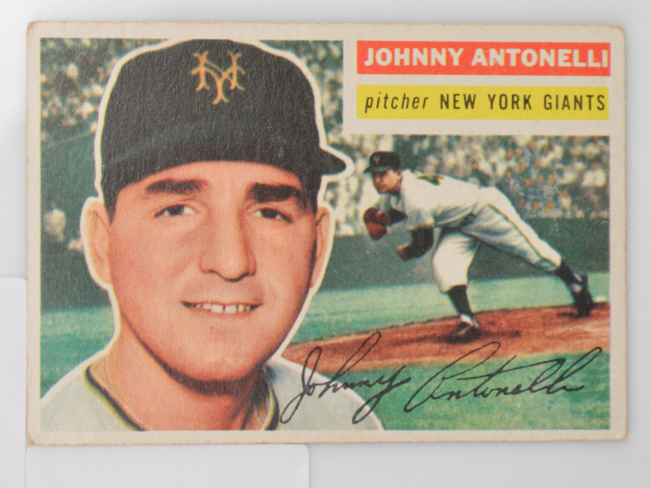 1956 John Antonelli Giants Topps #138 | Property Room