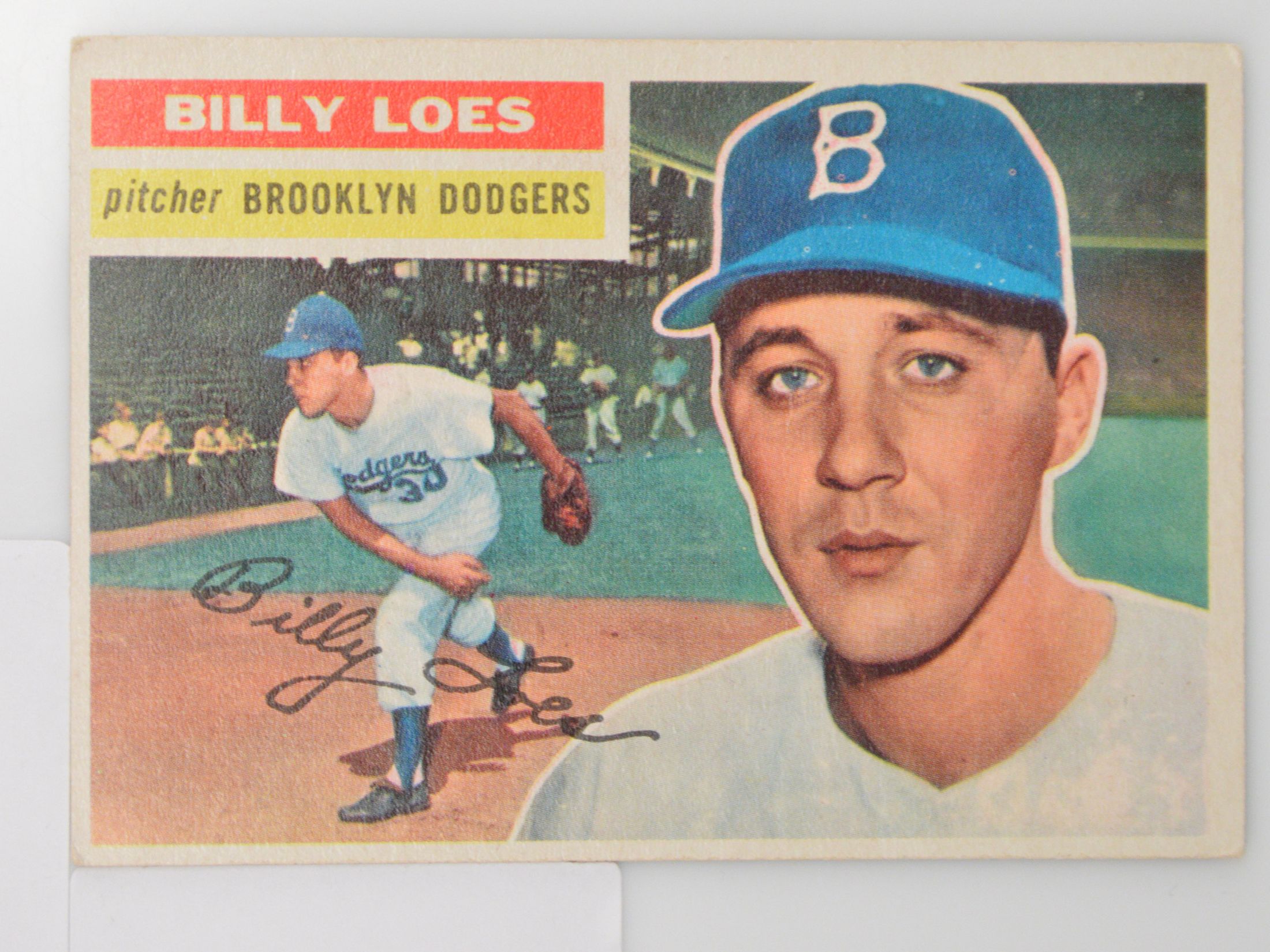 1956 William Loes Brooklyn Dodgers Topps #270 | Property Room