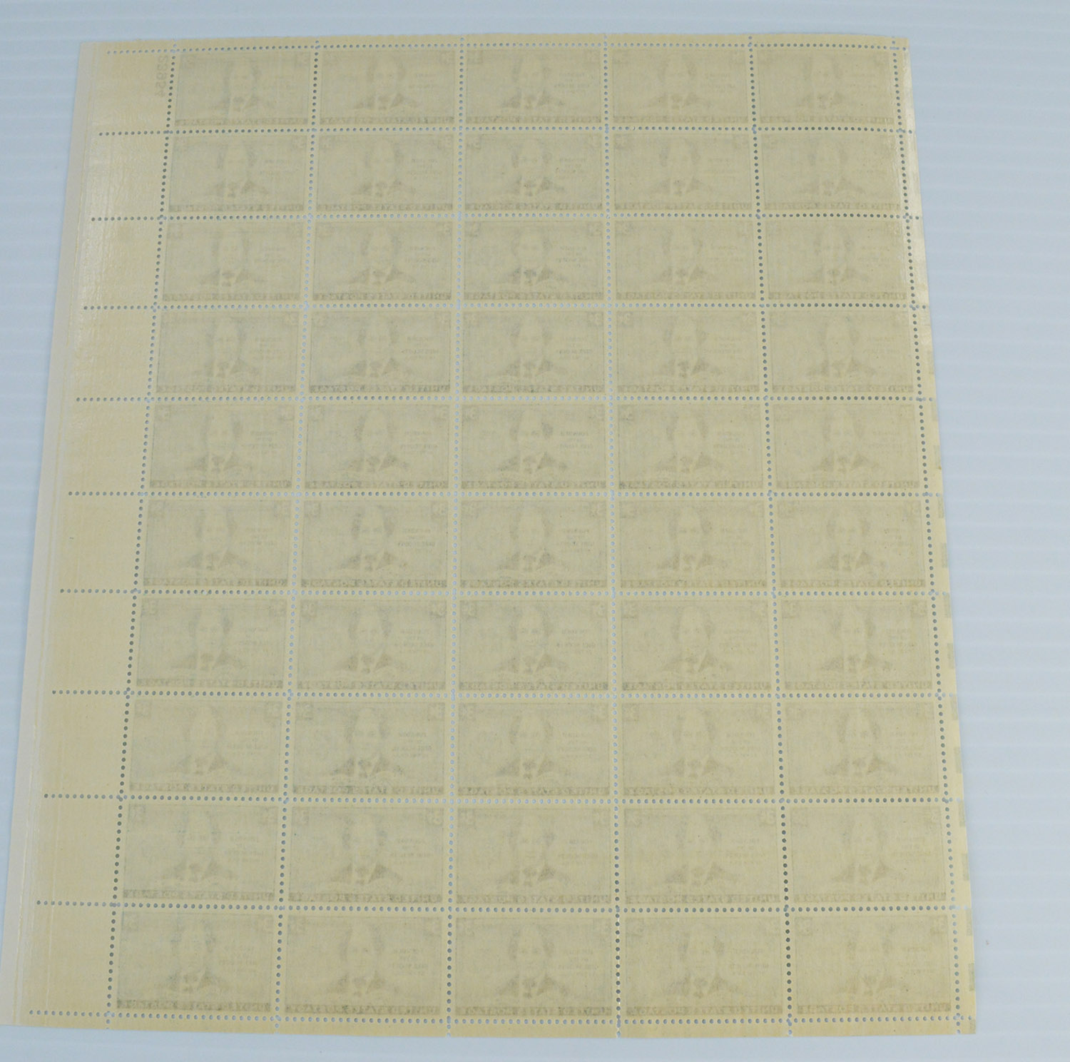 Unused Sheet of United States Postage Stamps - Entire Sheet - Great ...