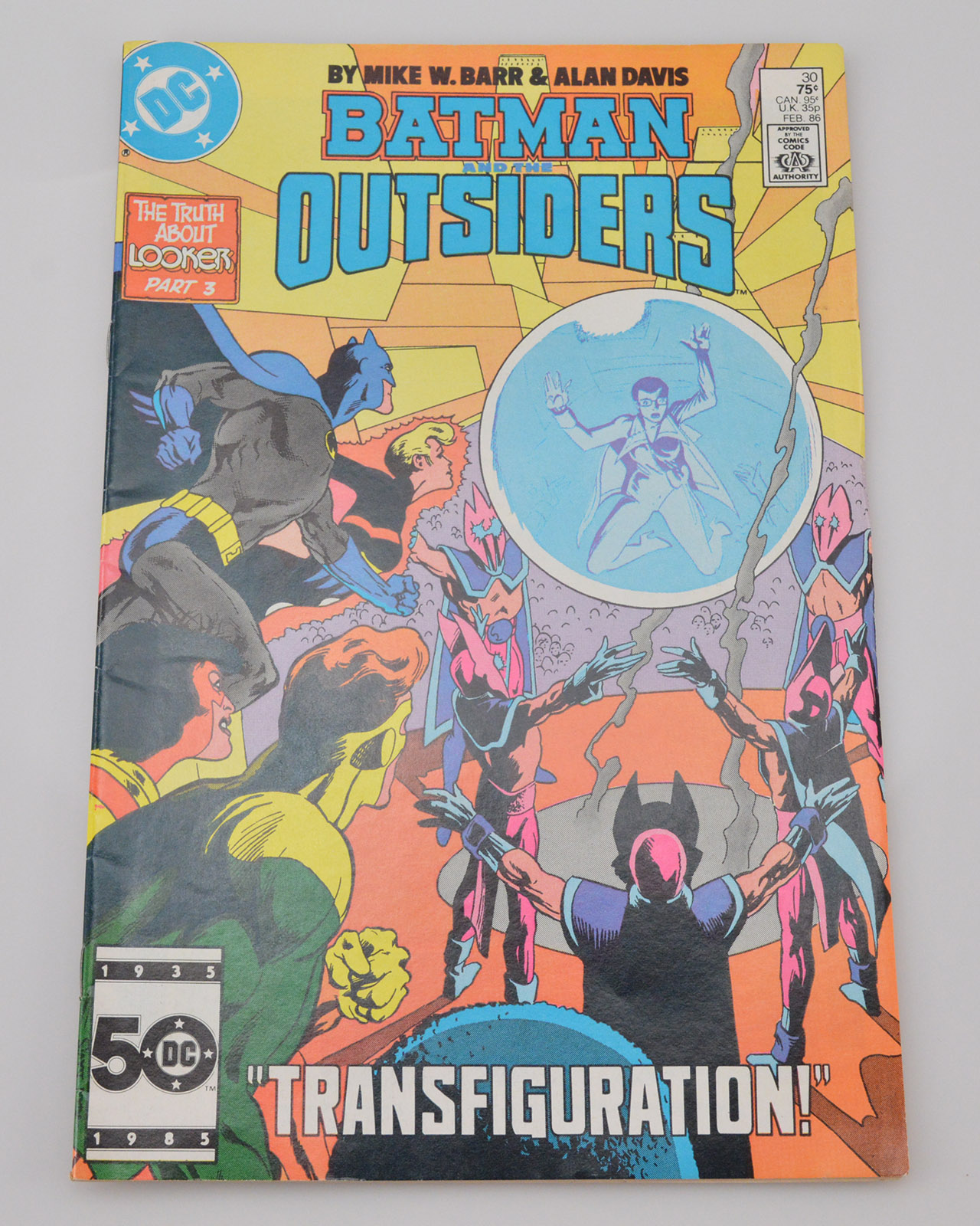 Batman And The Outsiders The Truth About Looker Part 3 DC Comics #30 ...