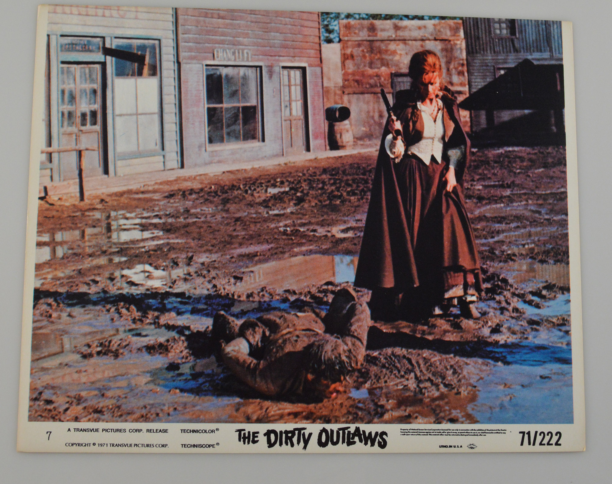 Original Vintage Movie Memorabilia "The Dirty Outlaws" 8X10 Lobby Card ...