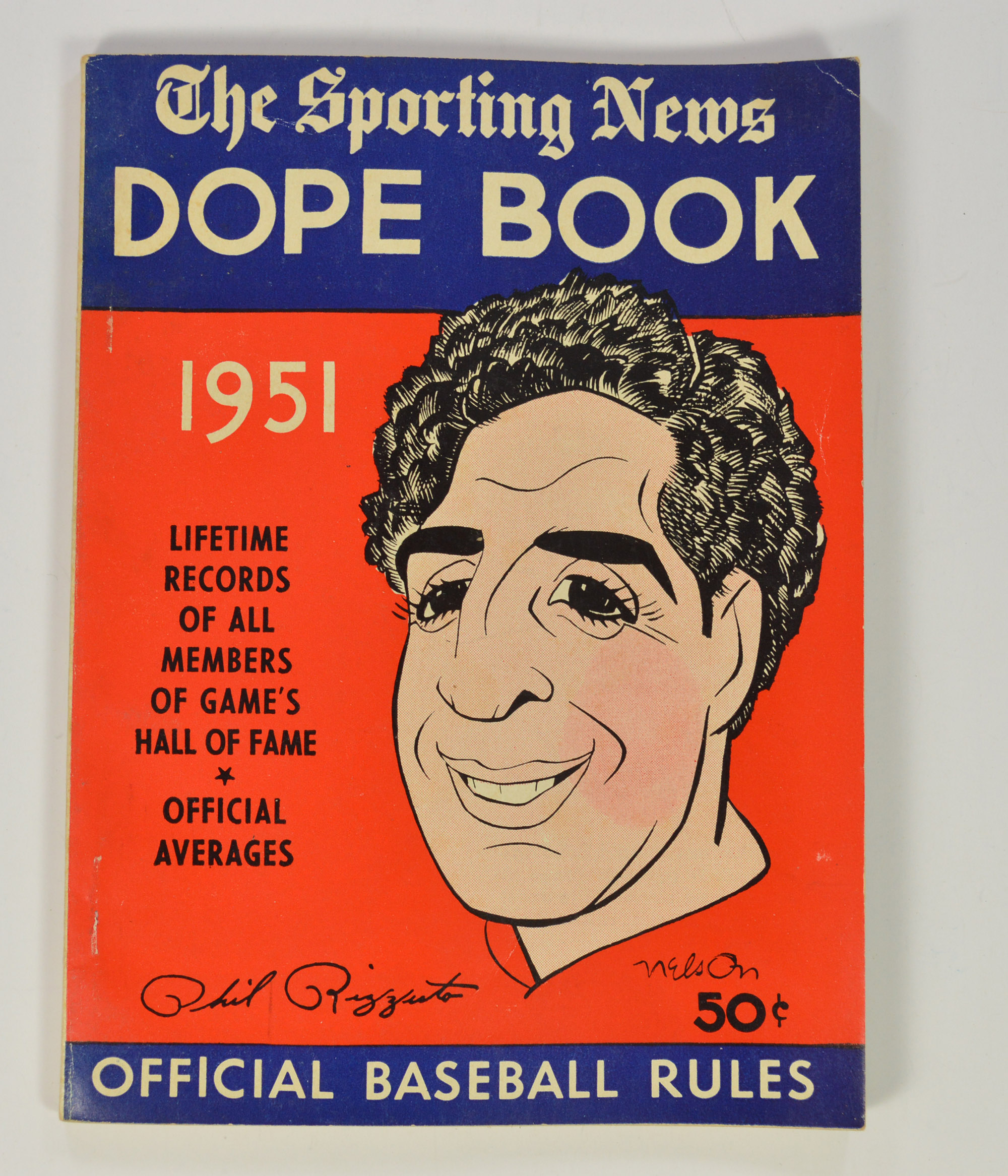 Vintage Baseball Book 1951 The Sporting News Dope Book | Property Room