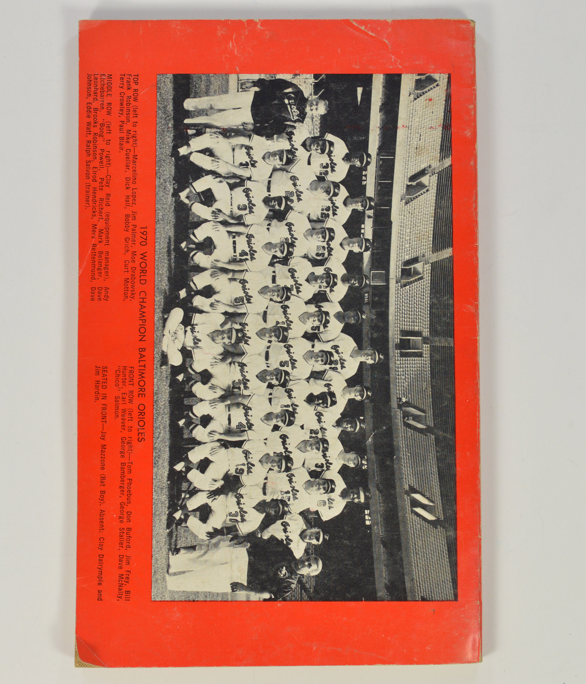 Vintage Baseball Book 1971 Who's Who In Baseball | Property Room