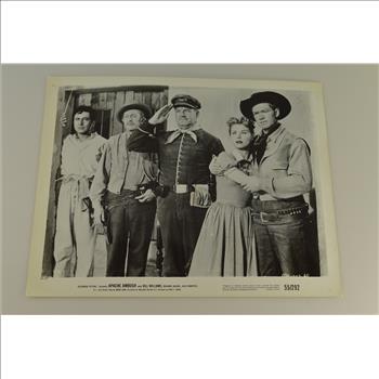 Original Vintage Movie Memorabilia "Apache Ambush" 8X10 Lobby Card ...