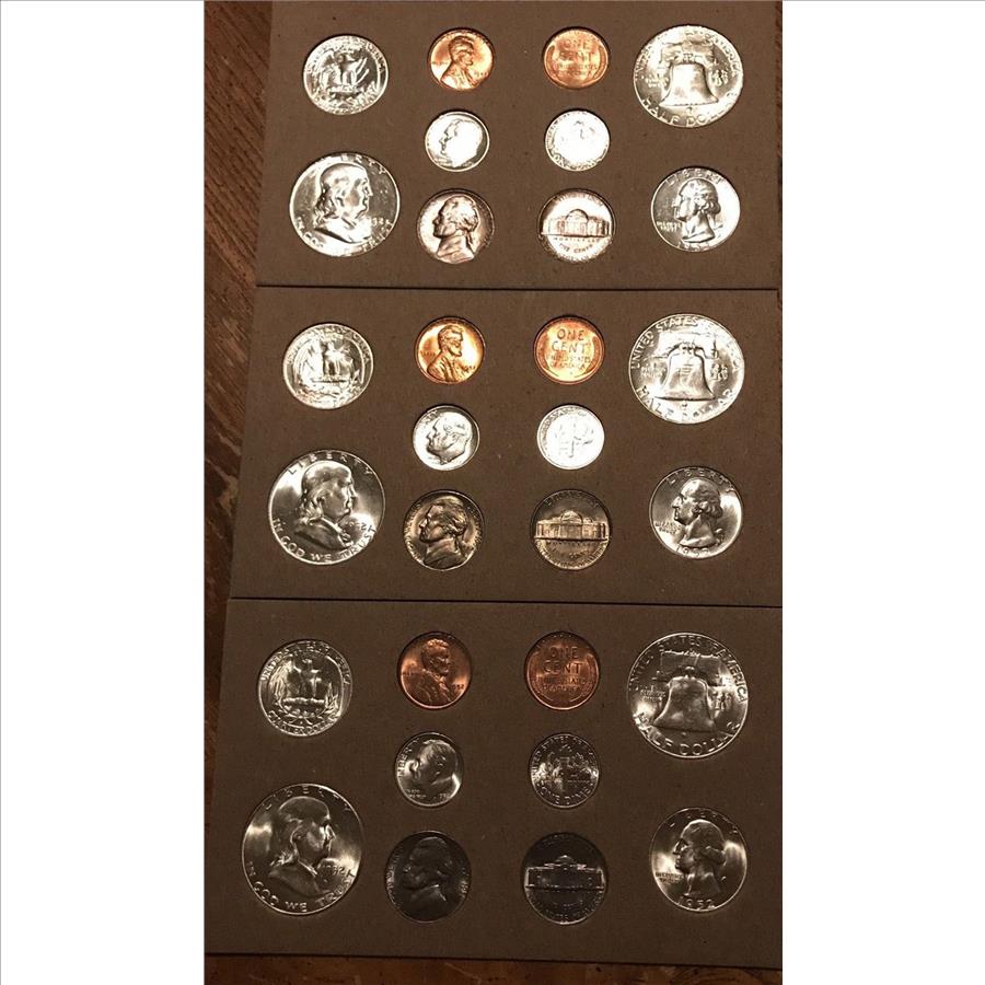 1952 - 30 Coin - Uncirculated Mint State Coin Set - Nice | Property Room
