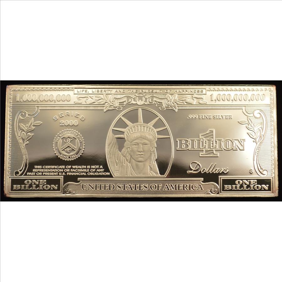 Visual Of A Billion Dollars