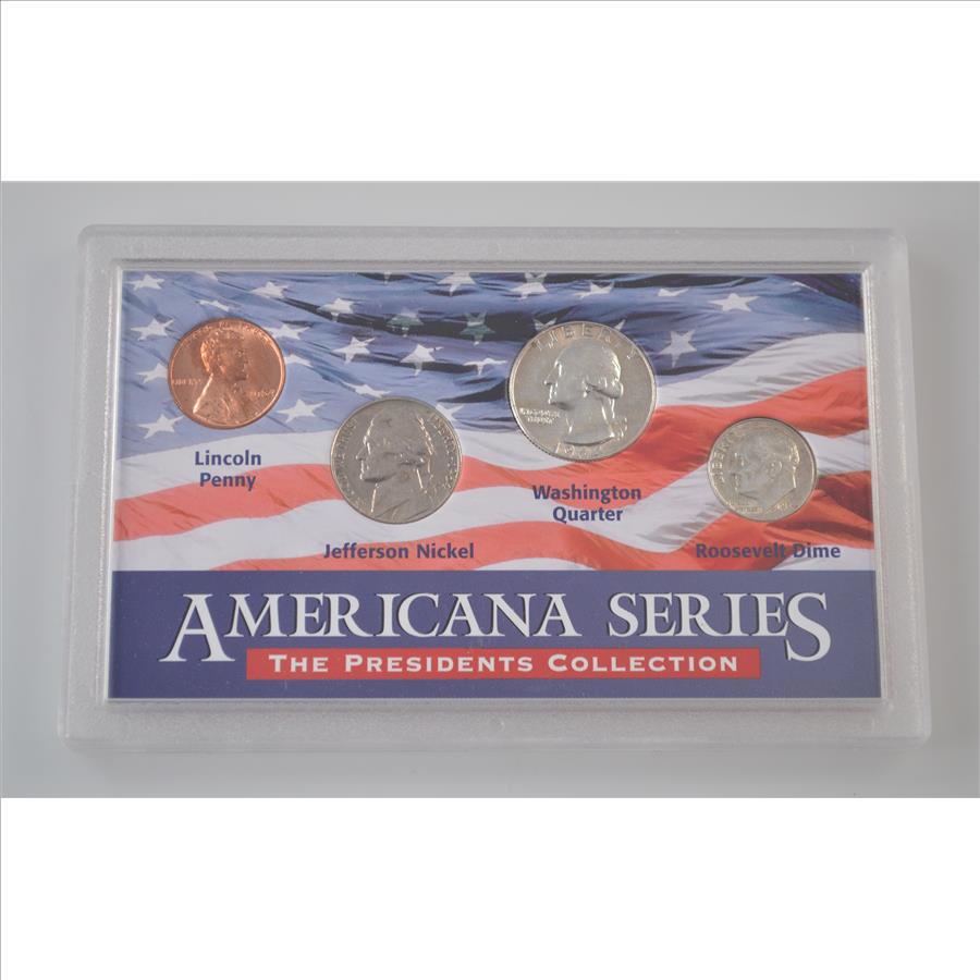 Americana Series The Presidents Collection Fancy Packaging Coin Set ...