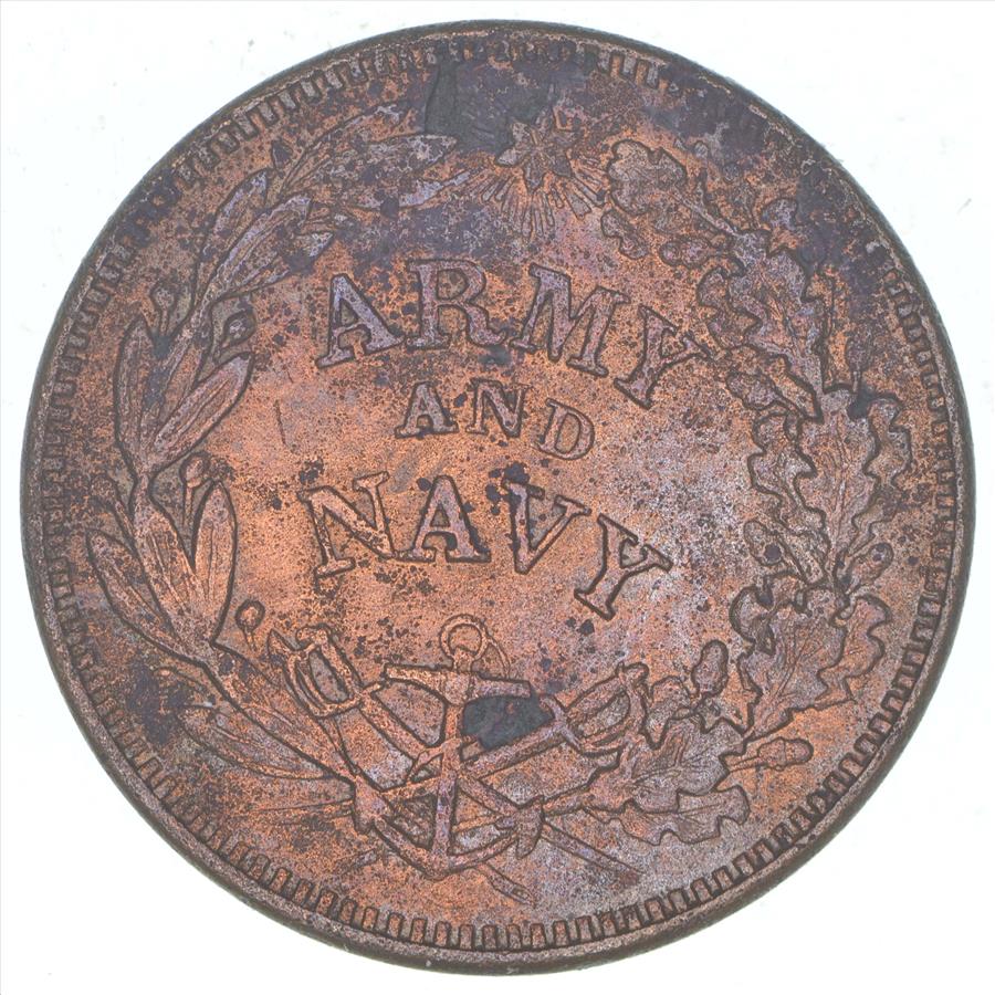 Authentic ORIGINAL Civil War Token - Army & Navy - The Federal Union It ...