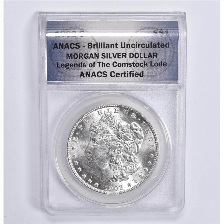 Brilliant Uncirculated 1902-O Morgan Silver Dollar - Legends Of The ...