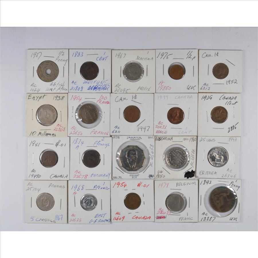 Entire Collection of 2x2 WORLD Coin Lot - You get it ALL - Fantastic ...