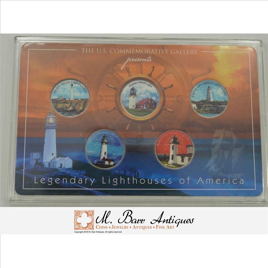 Historic Coin Collection - Legendary Lighthouses of America*** Nicely ...