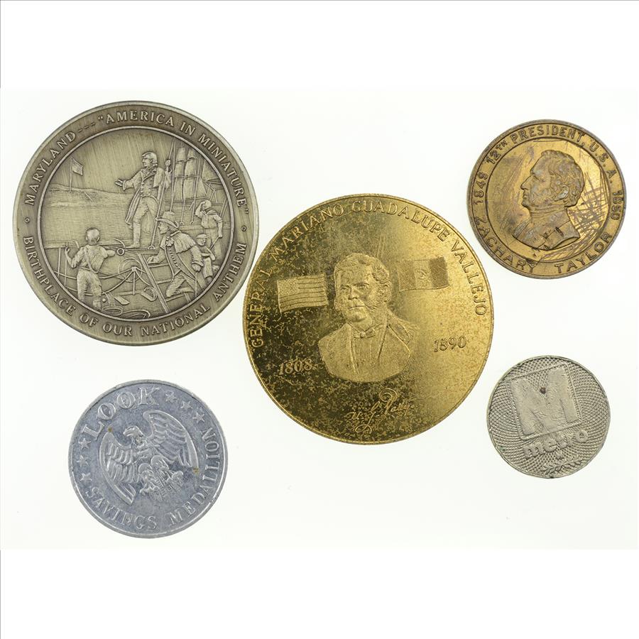 Historic Misc Collectible Tokens and Medals Etc - Great Collection ...