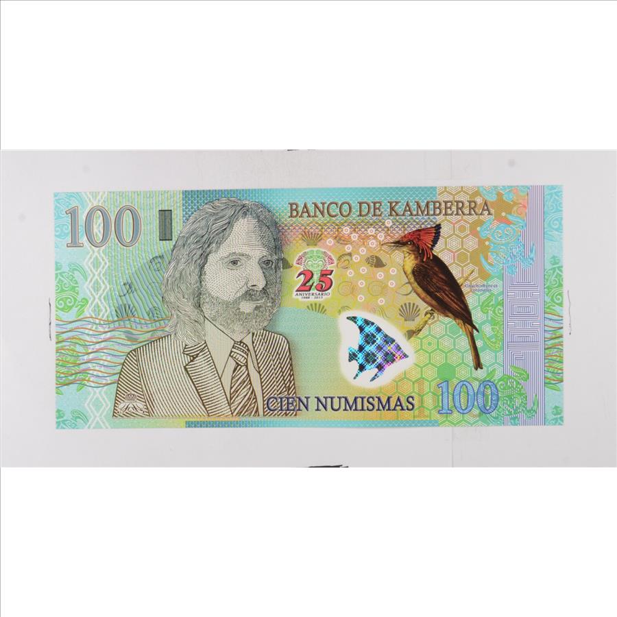 Historic World Bank Note 2013 Kamberra 100 Numismas Fantasy Note ...