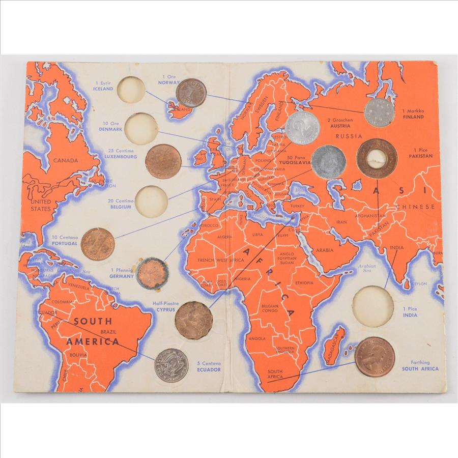 Nice! - Wheaties International Coin Collection 11 World Coin Set ...