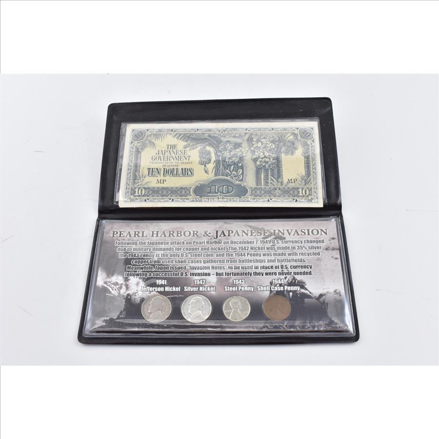 Pearl Harbor & Japanese Invasion Note Coin And Currency Set Coin ...