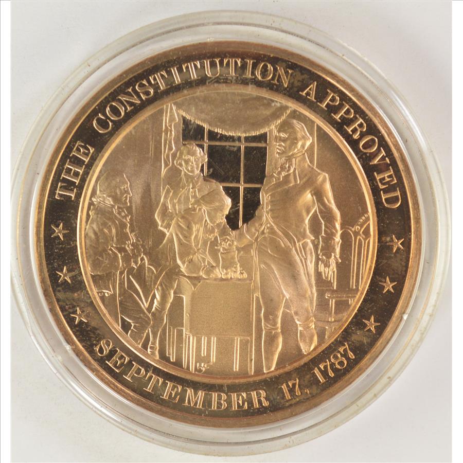 September 17, 1787 The Constitution Approved - Bronze Historic ...