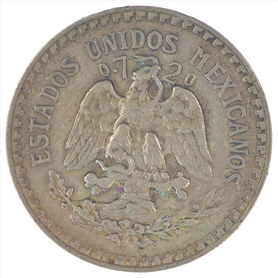 Silver - 1920 Mexico 1 Peso - World Silver Coin 16.5 Grams! | Property Room