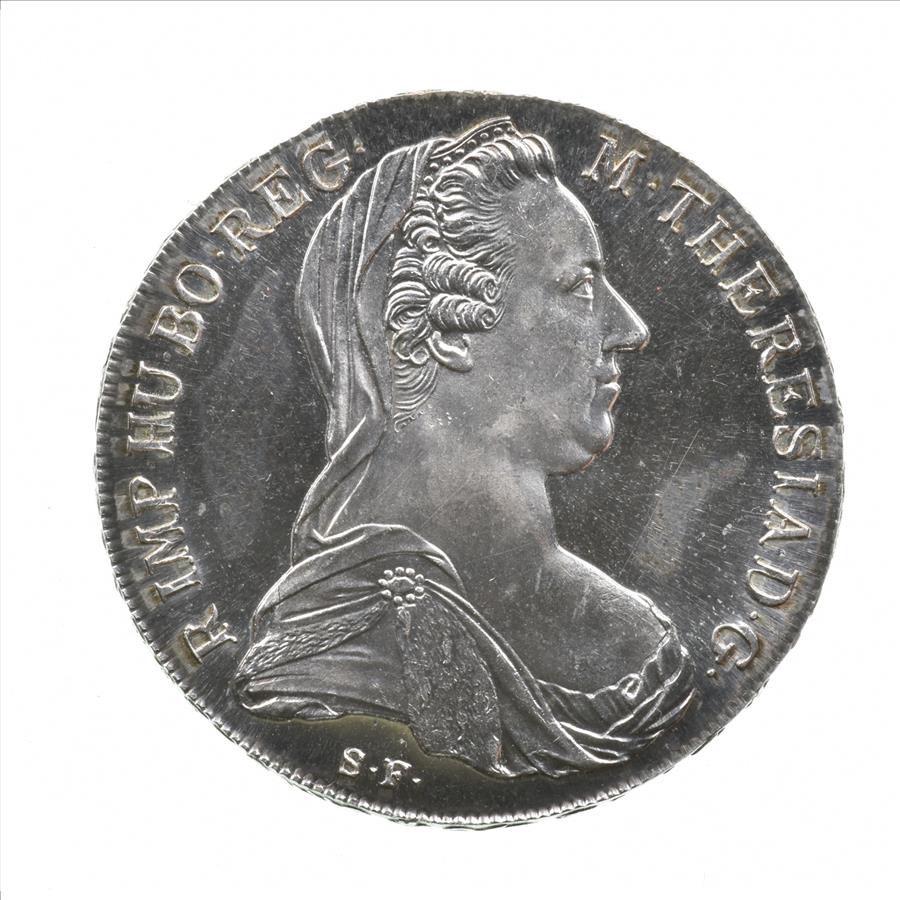 SILVER - WORLD COIN - 1780 Austrian Empire 1 Thaler - World Silver Coin ...