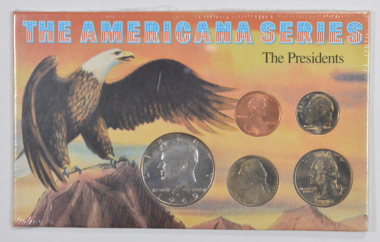 Coin Set The Americana Series - The Presidents Historic US Collection ...