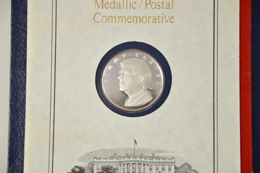 SILVER Coin Set The Official Inaugural Day Medallic/Postal ...