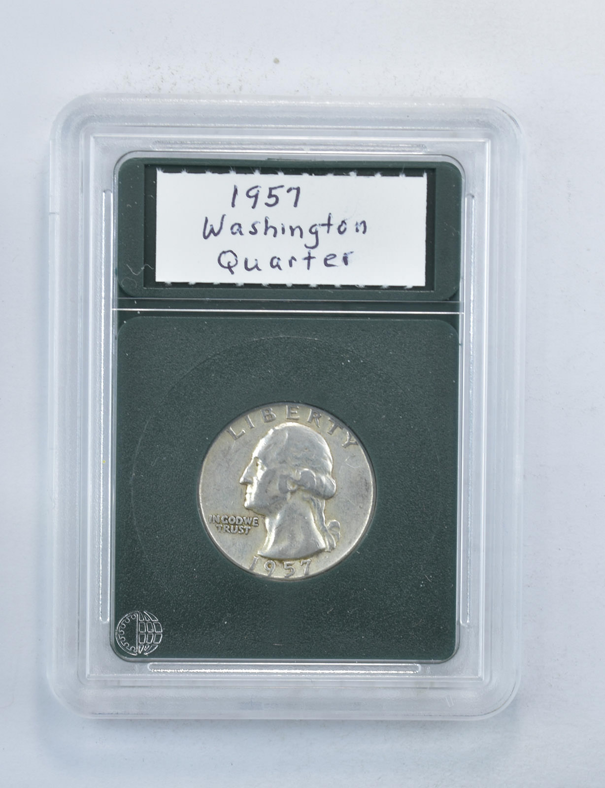 1957 Washington Quarter - Fancy Display Holder | Property Room