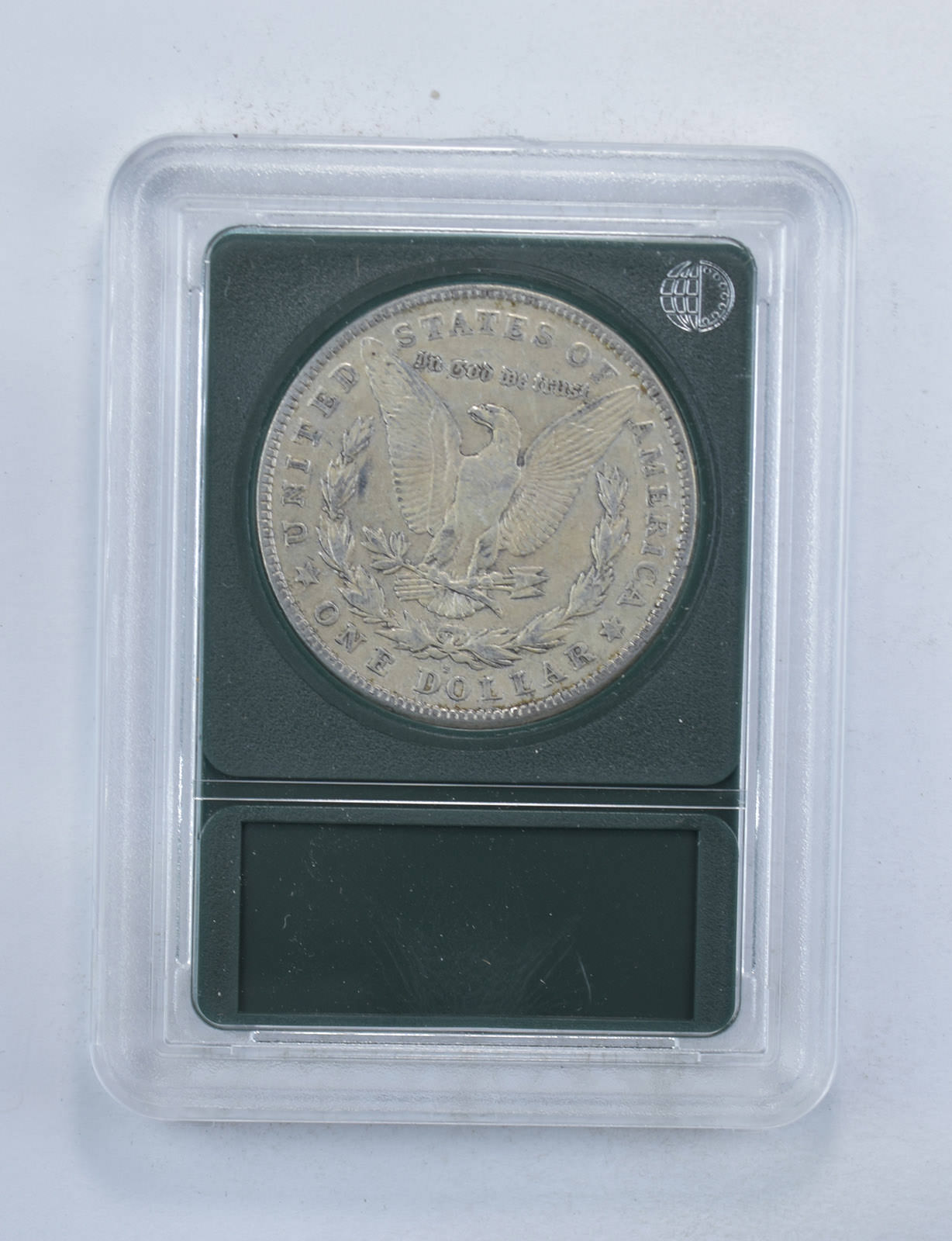 XF 1921-S Peace Silver Dollar - Fancy Display Holder | Property Room