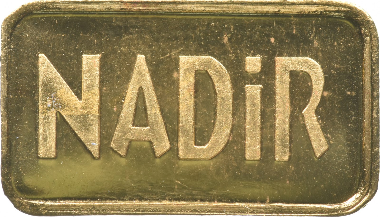 1 Gram Nadir Metal Refinery Gold Bar | Property Room