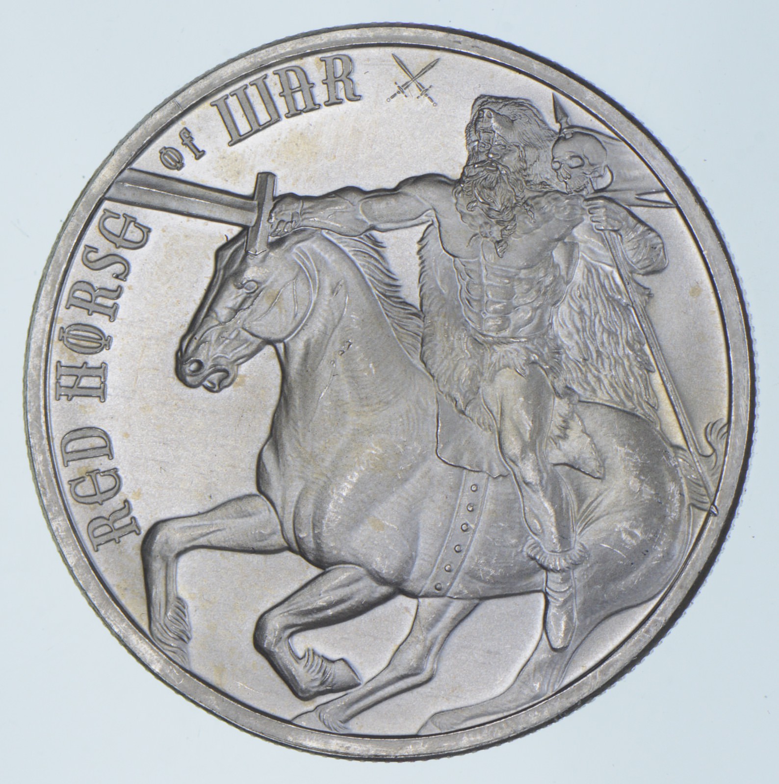 1 Oz. Silver Four Horsemen Of The Apocalypse .999 Silver Round - Walker ...