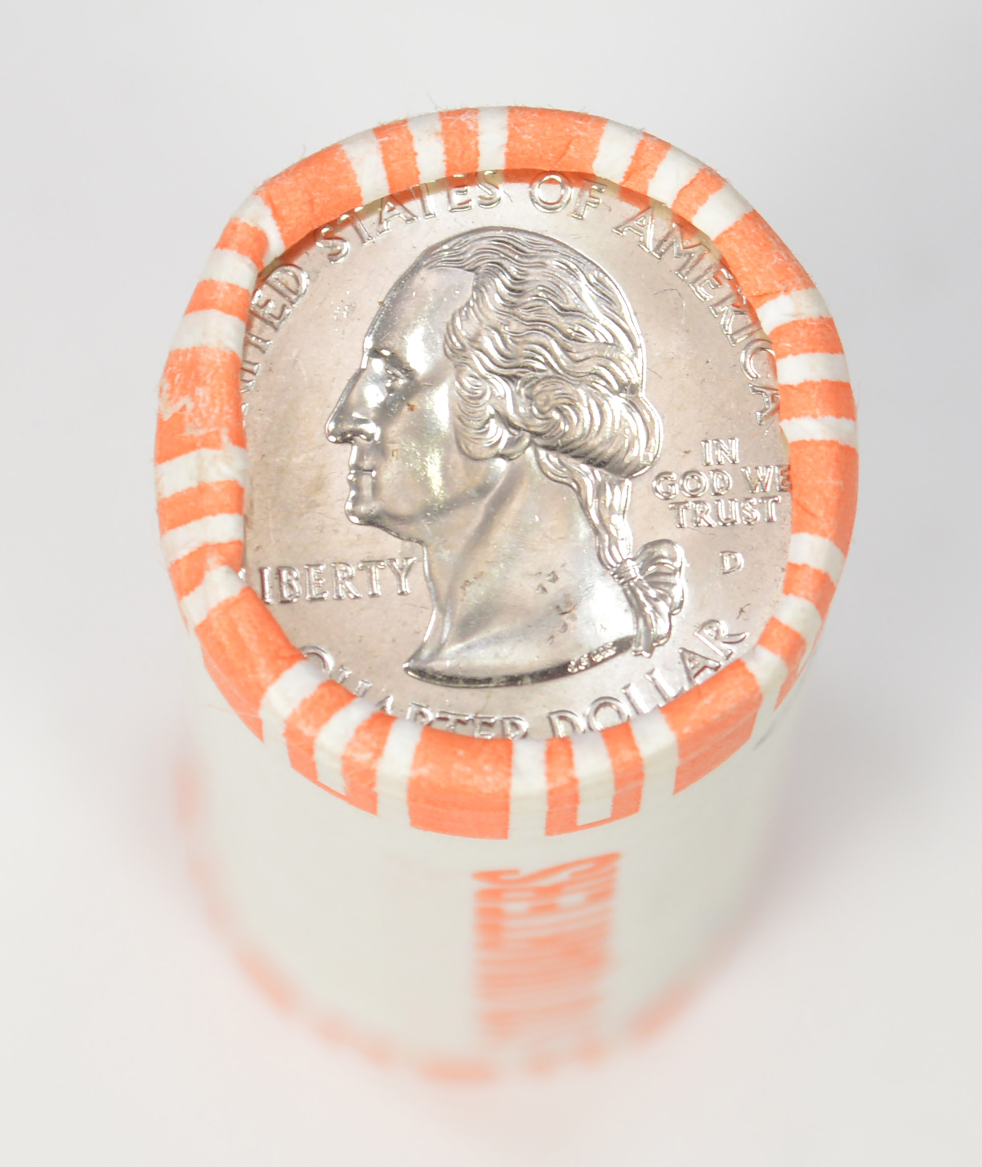 $10 Face Original Roll of California 2005-D Quarters Choice BU ...