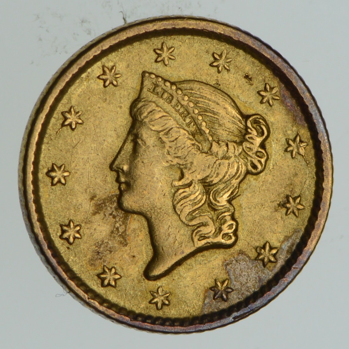 $1.00 United States Gold Coin - 1851 Liberty Head - Historic | Property ...