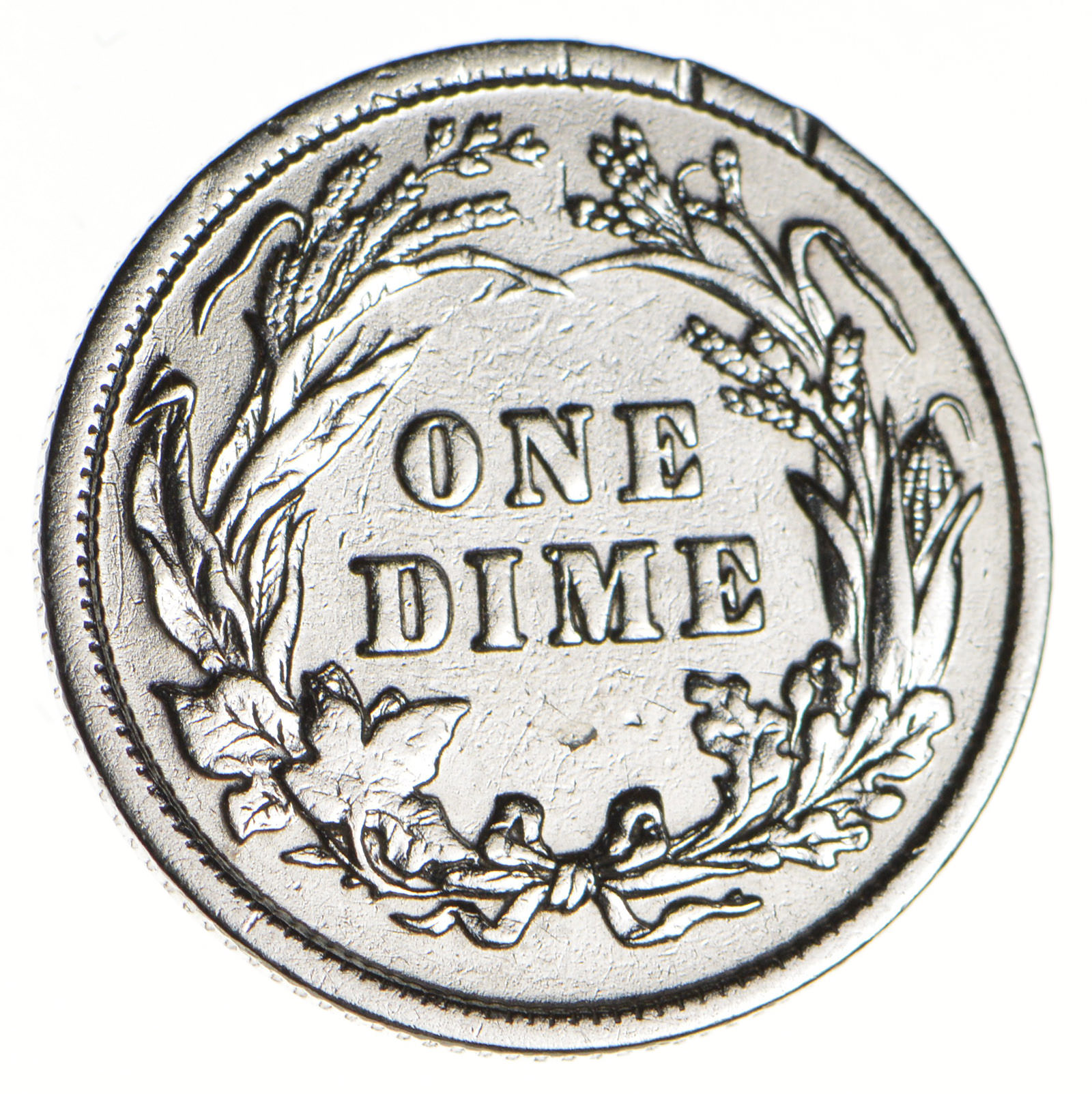 10c - Choice - 1897 - Barber Dime - Look at the Detail! | Property Room