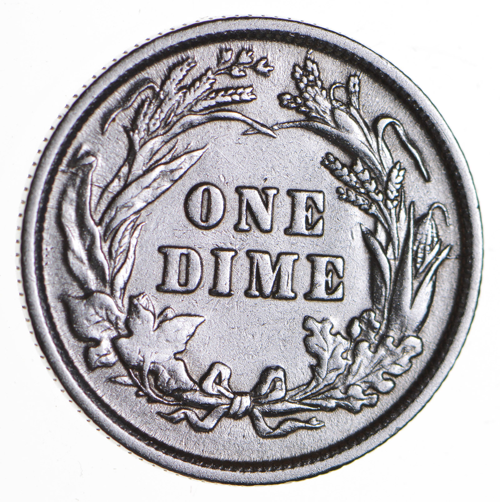 10c - Choice - 1899 - Barber Dime - Look at the Detail! | Property Room