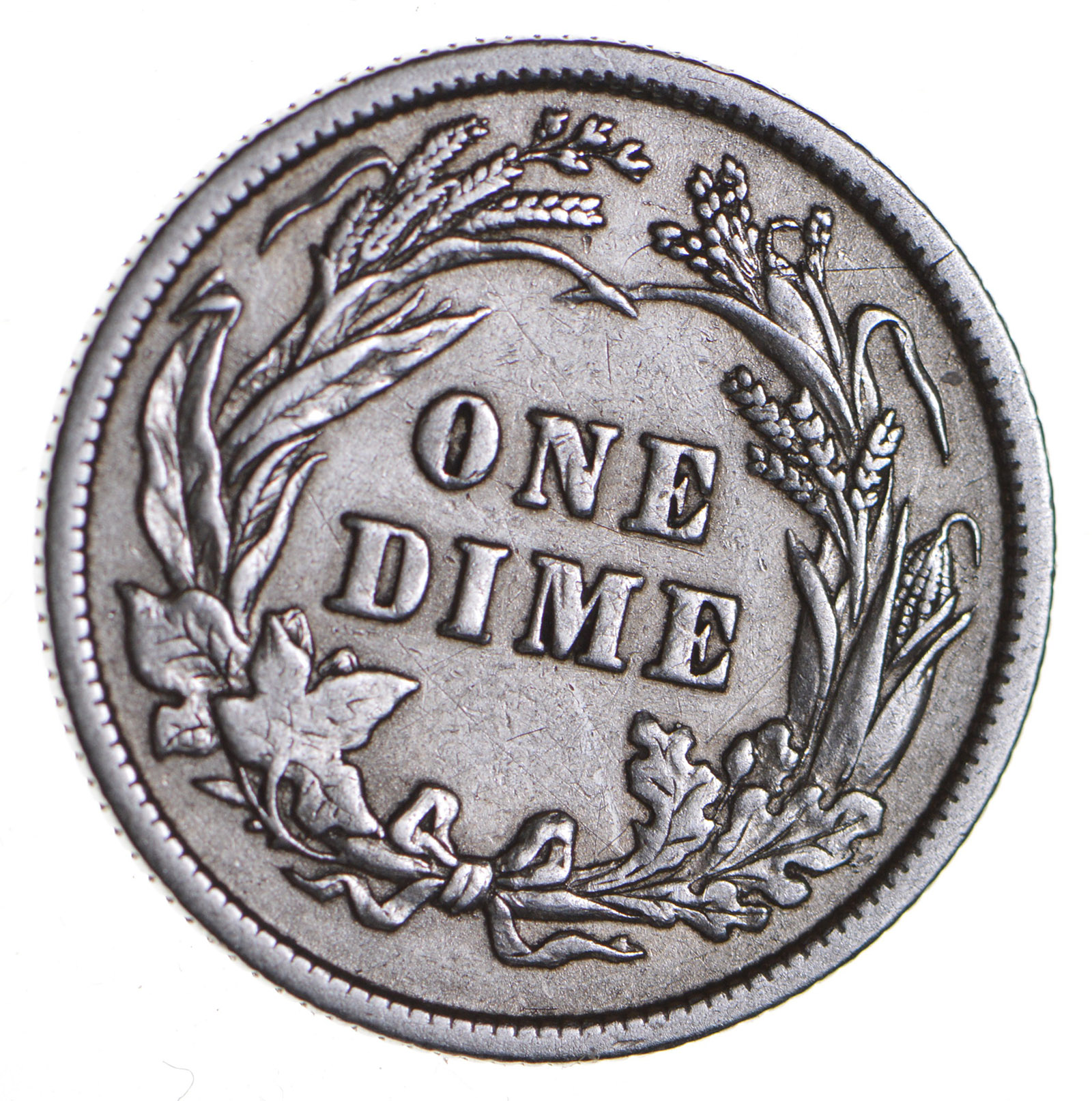 10c - Choice - 1899 - Barber Dime - Look at the Detail! | Property Room