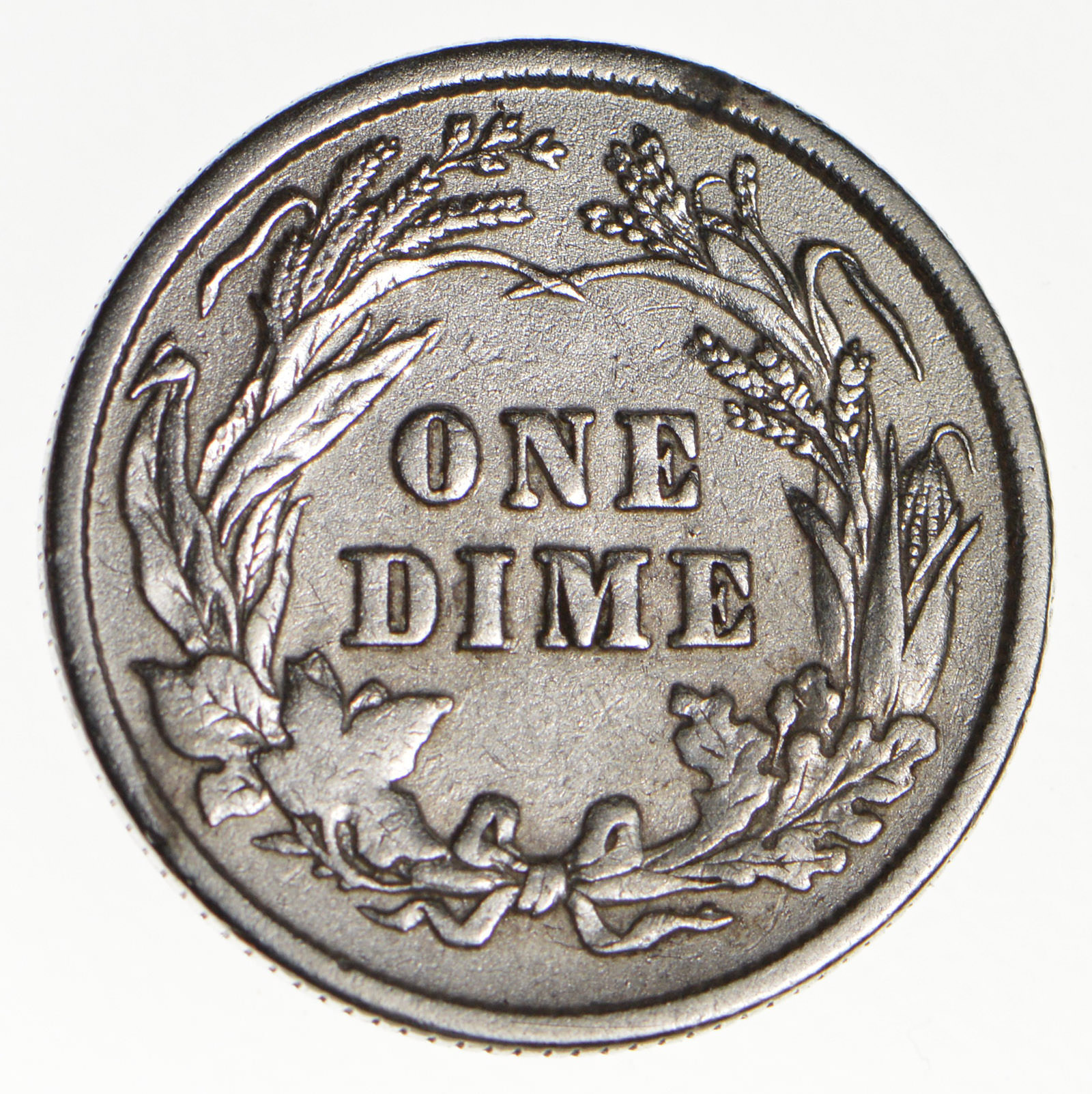 10c - Choice - 1899 - Barber Dime - Look at the Detail! | Property Room