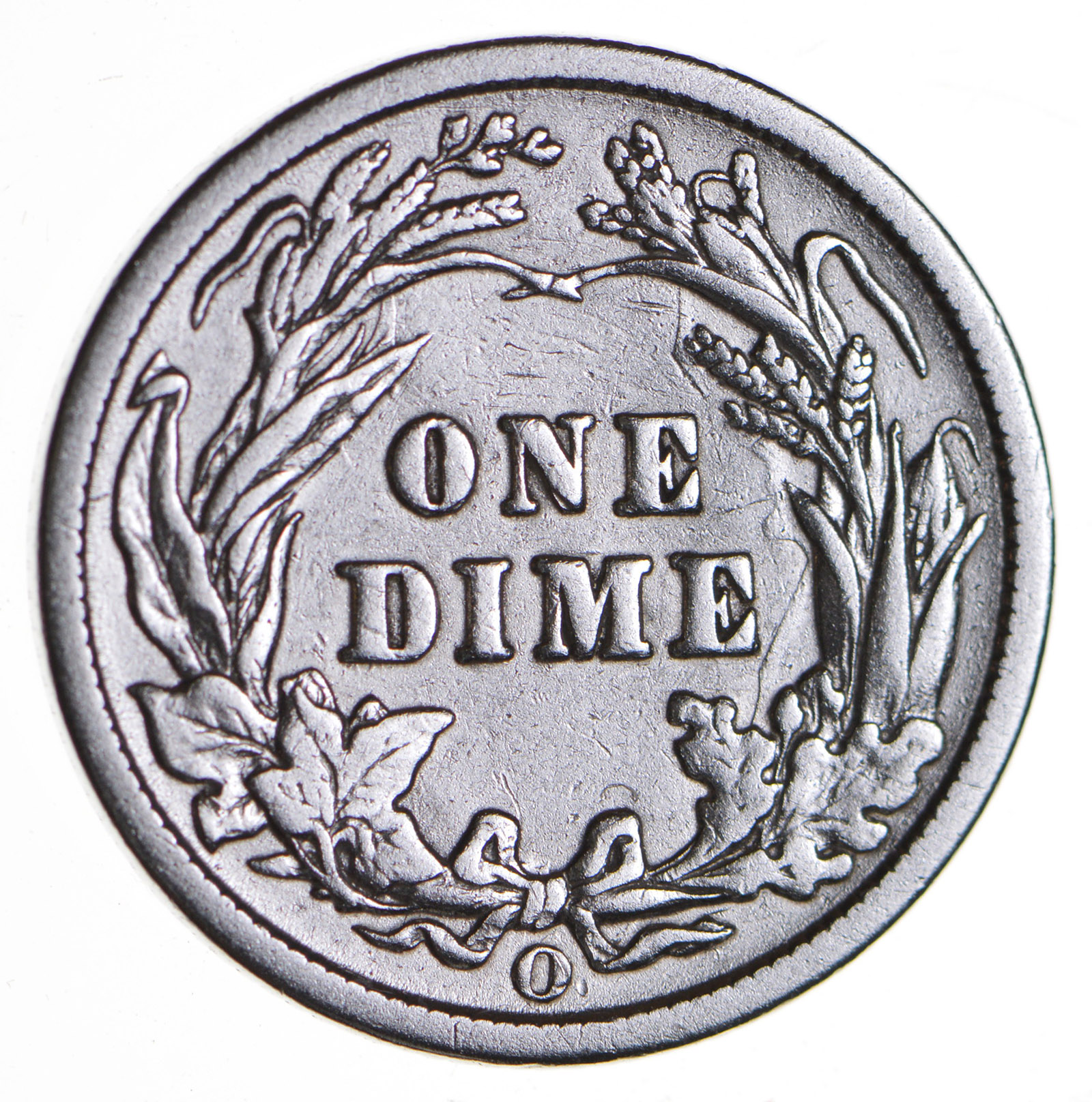 10c - Choice - 1901-O - Barber Dime - Look at the Detail! | Property Room