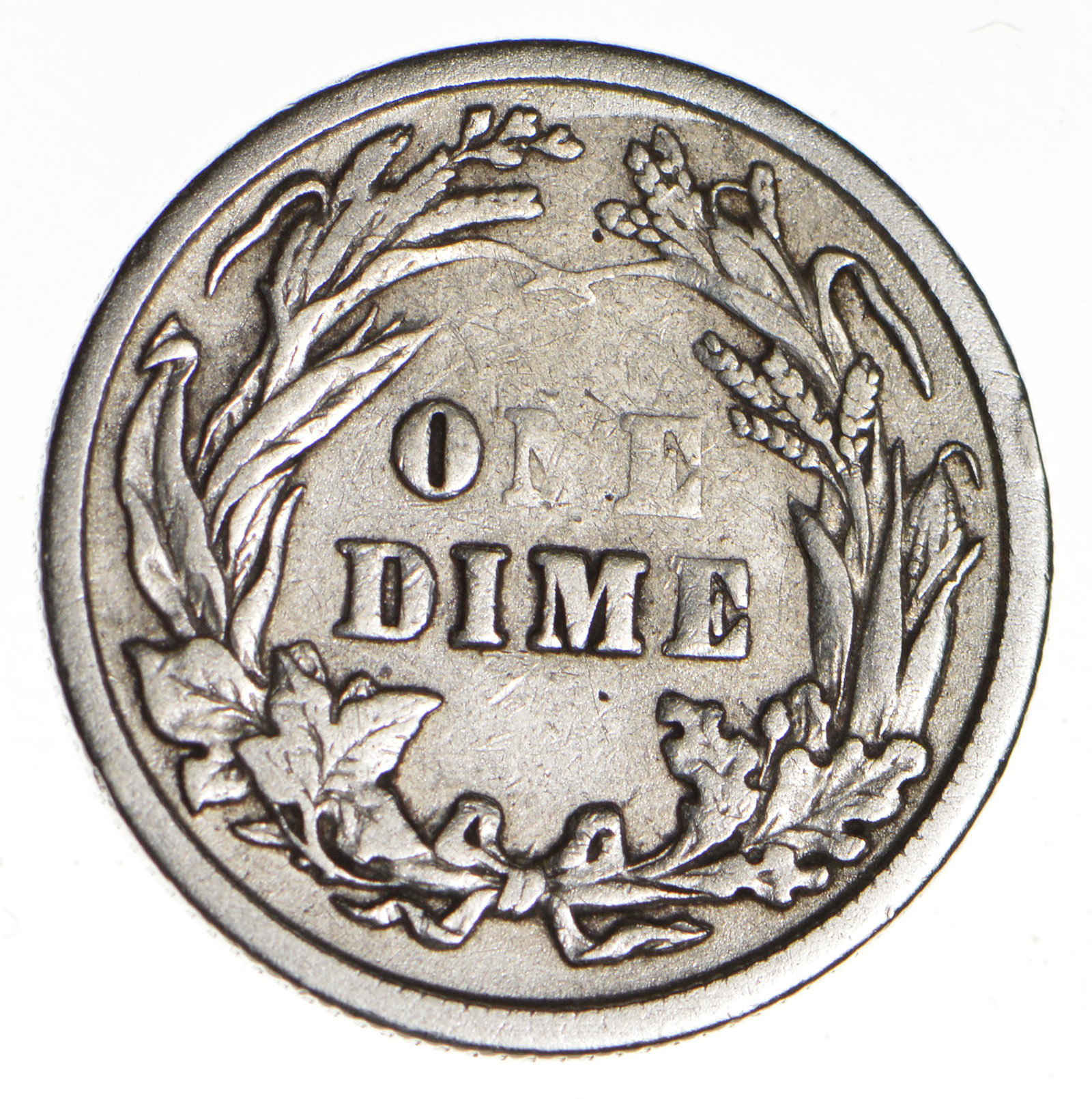 10c - Choice - 1902 - Barber Dime - Look at the Detail! | Property Room
