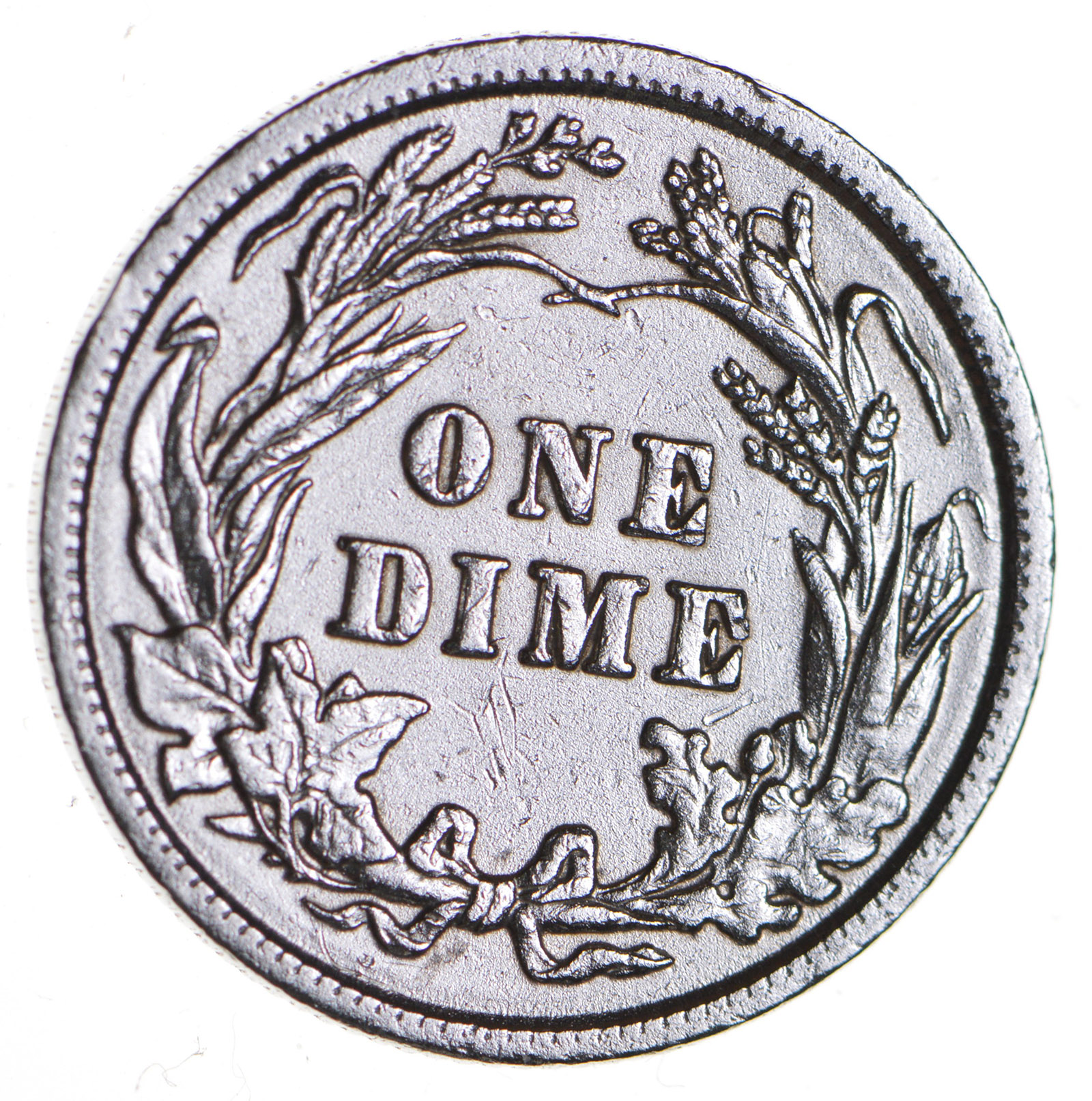10c - Choice - 1903 - Barber Dime - Look at the Detail! | Property Room