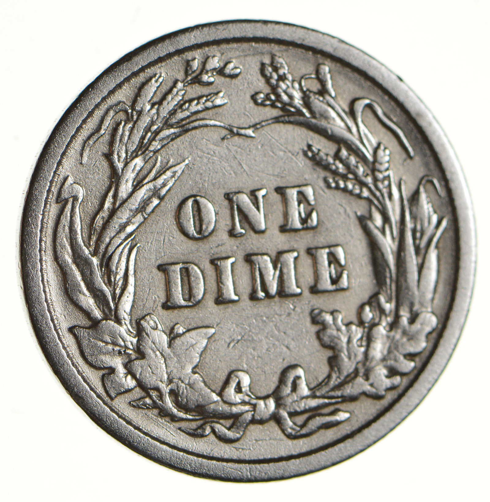 10c - Choice 1904 Barber Dime - Look at the Detail! | Property Room
