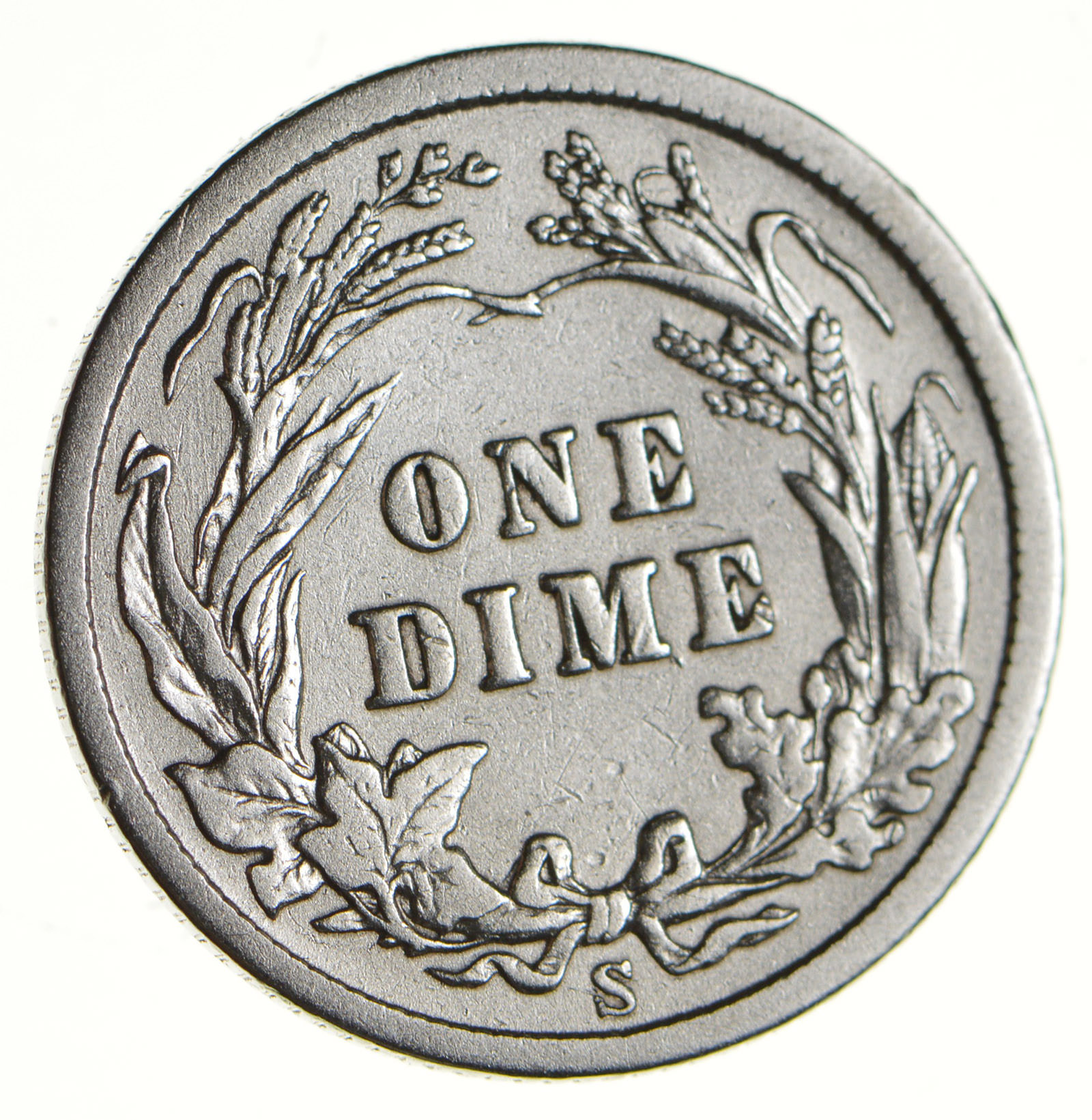 10c - Choice 1905 Barber Dime - Look at the Detail! | Property Room