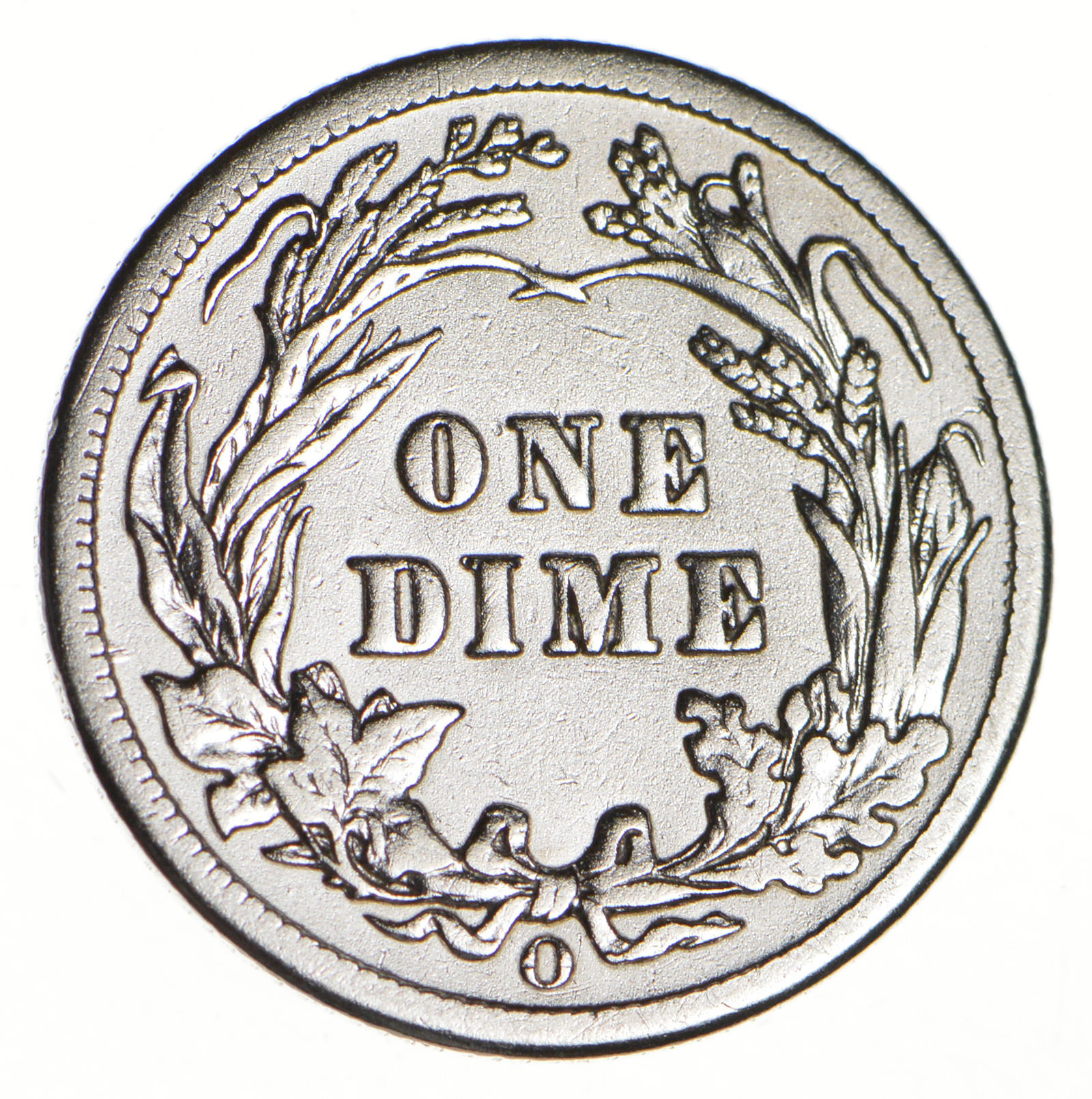 10c - Choice - 1908-O - Barber Dime - Look at the Detail! | Property Room