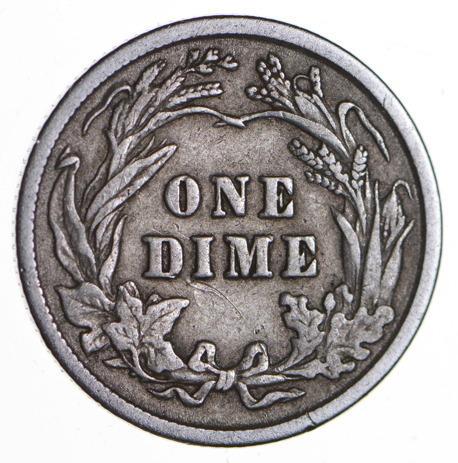 10c - Choice - 1915 - Barber Dime - Look at the Detail! | Property Room