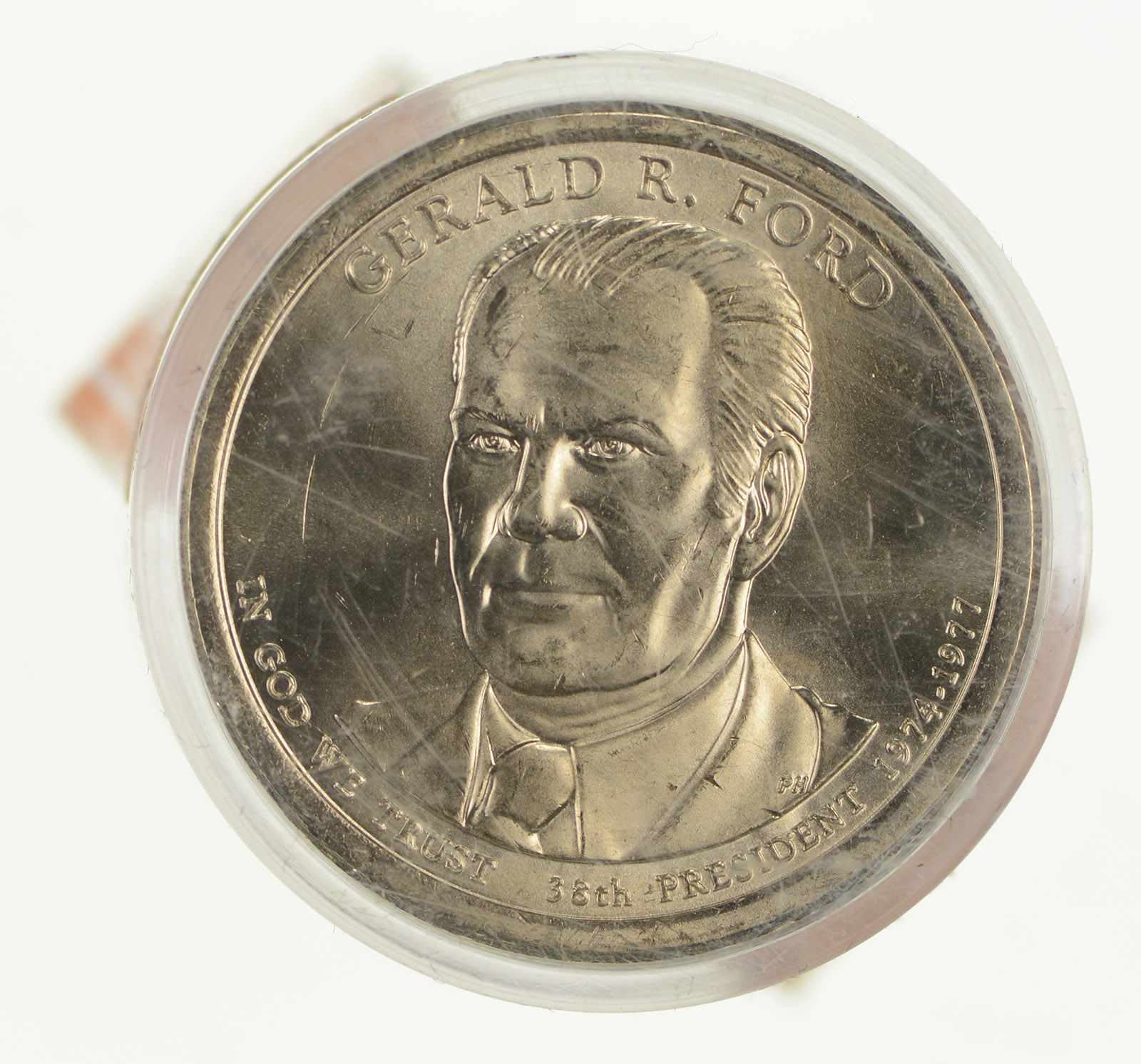 $12 Choice Uncirculated Original Roll of Gerald R. Ford 2016-P - (12 ...