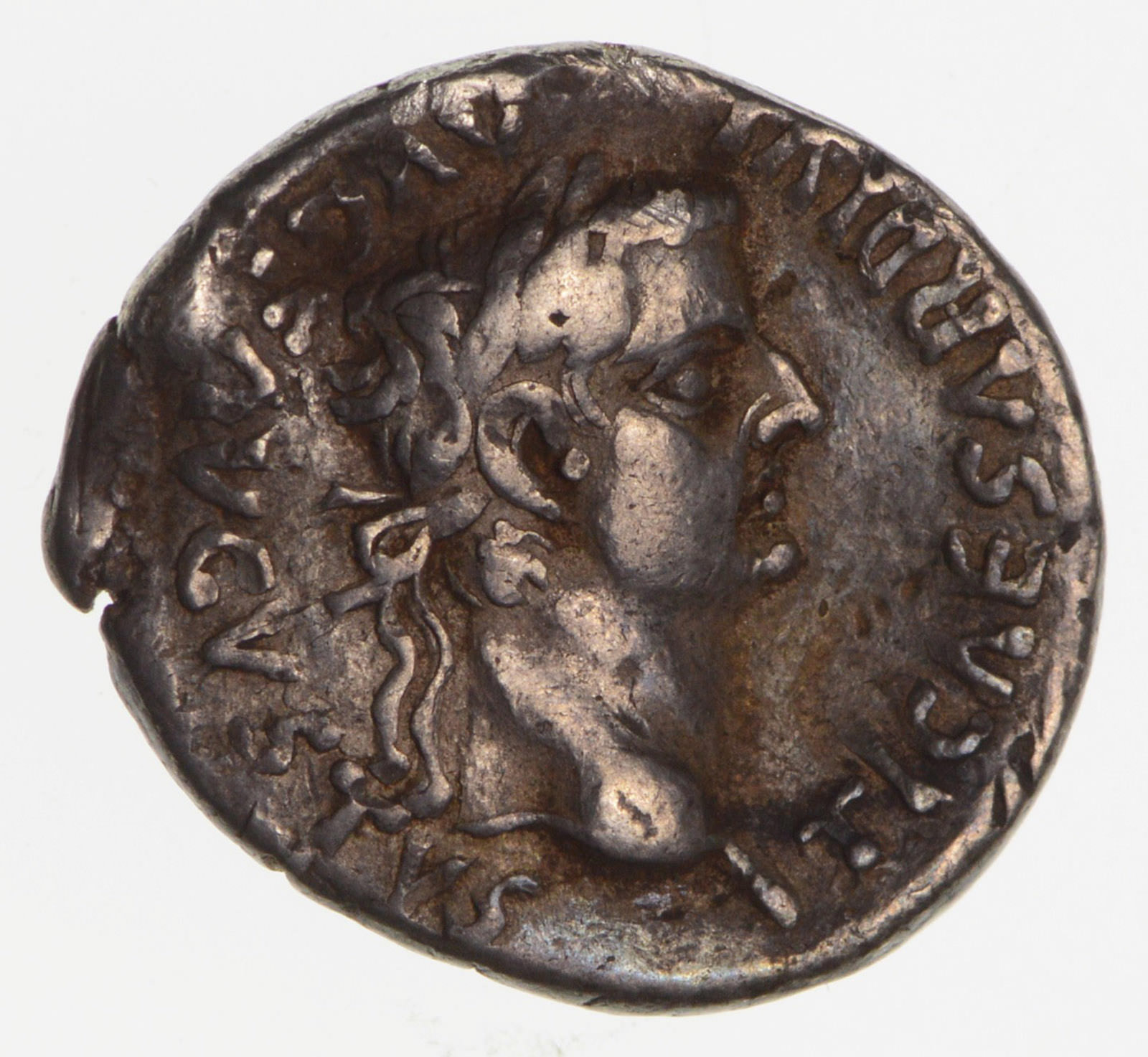 14-37 AD Roman Tribute Penny to Emperor Tiberius | Property Room