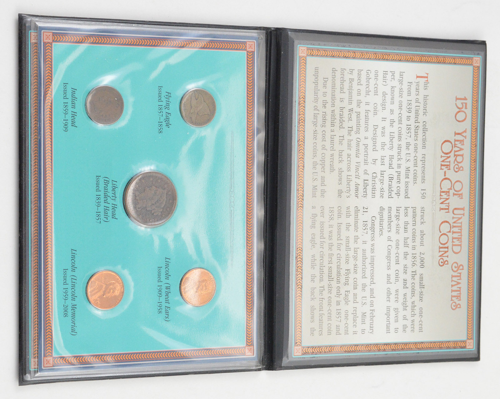 150 Years of United States One-Cent Coins Coin Book | Property Room