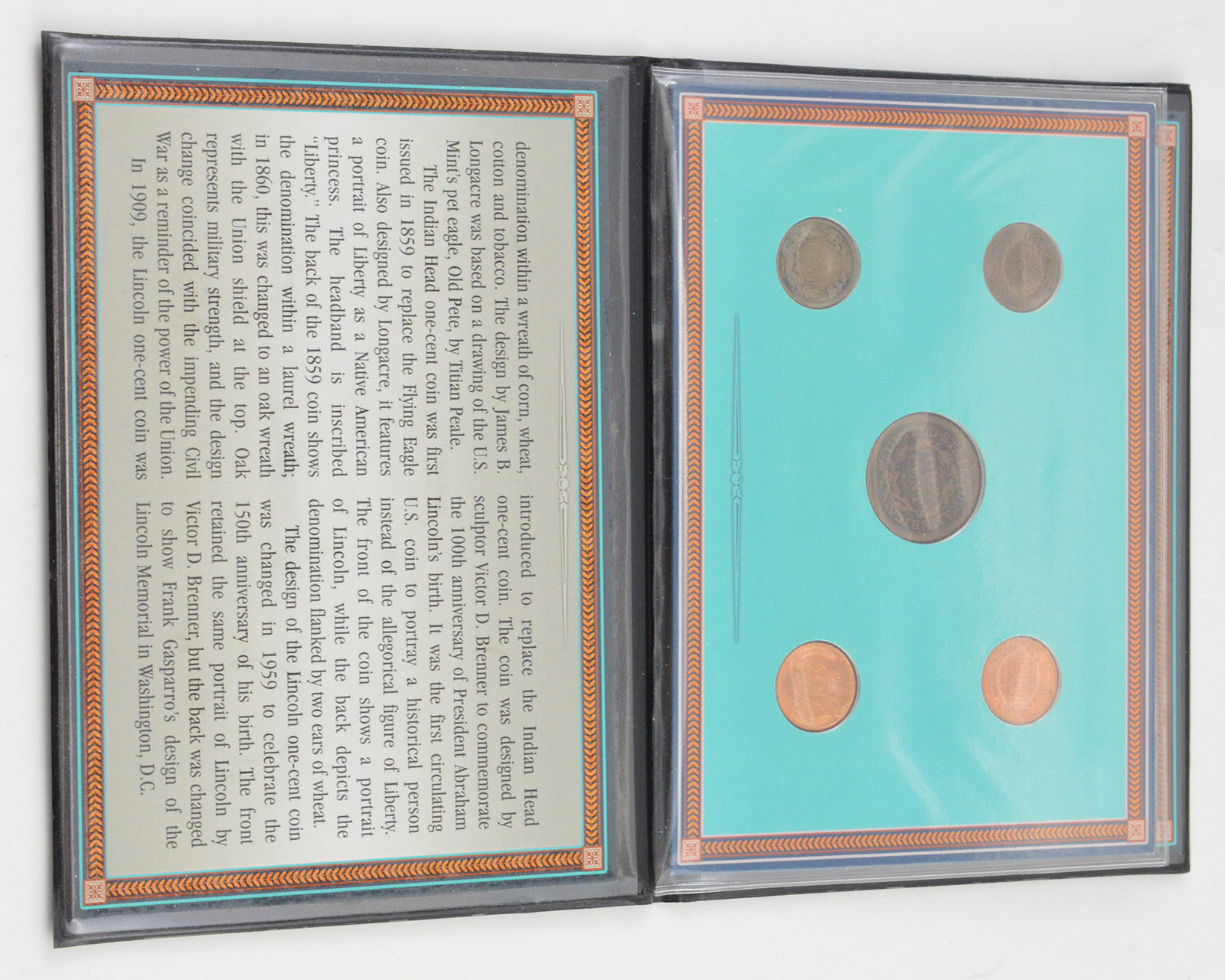 150 Years of United States One-Cent Coins Coin Book | Property Room