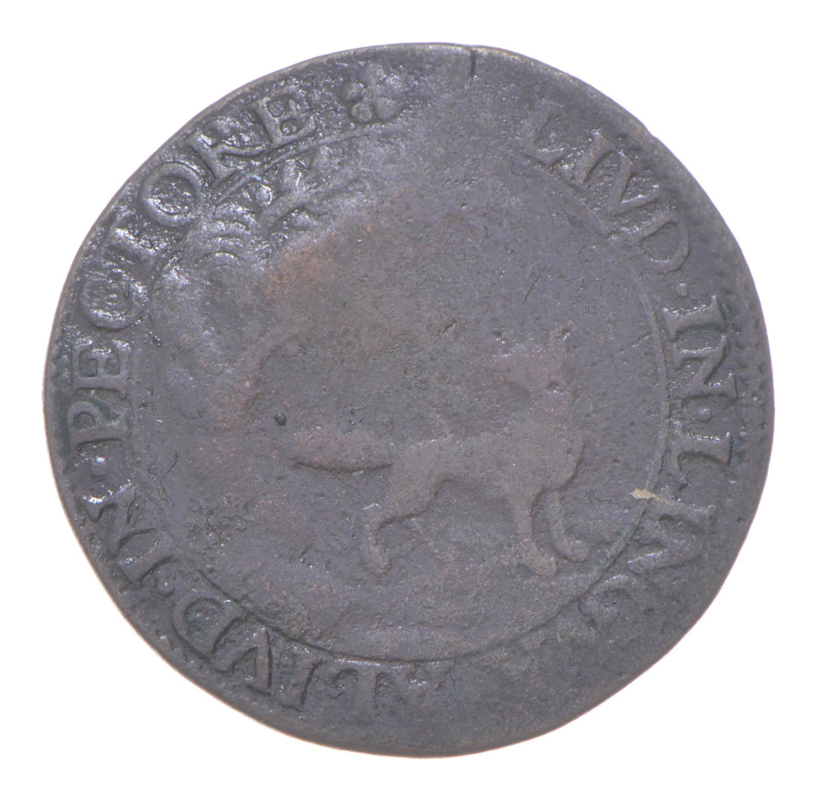 1500s-1600s European Aesop's Fables Wolf/Fox Token | Property Room