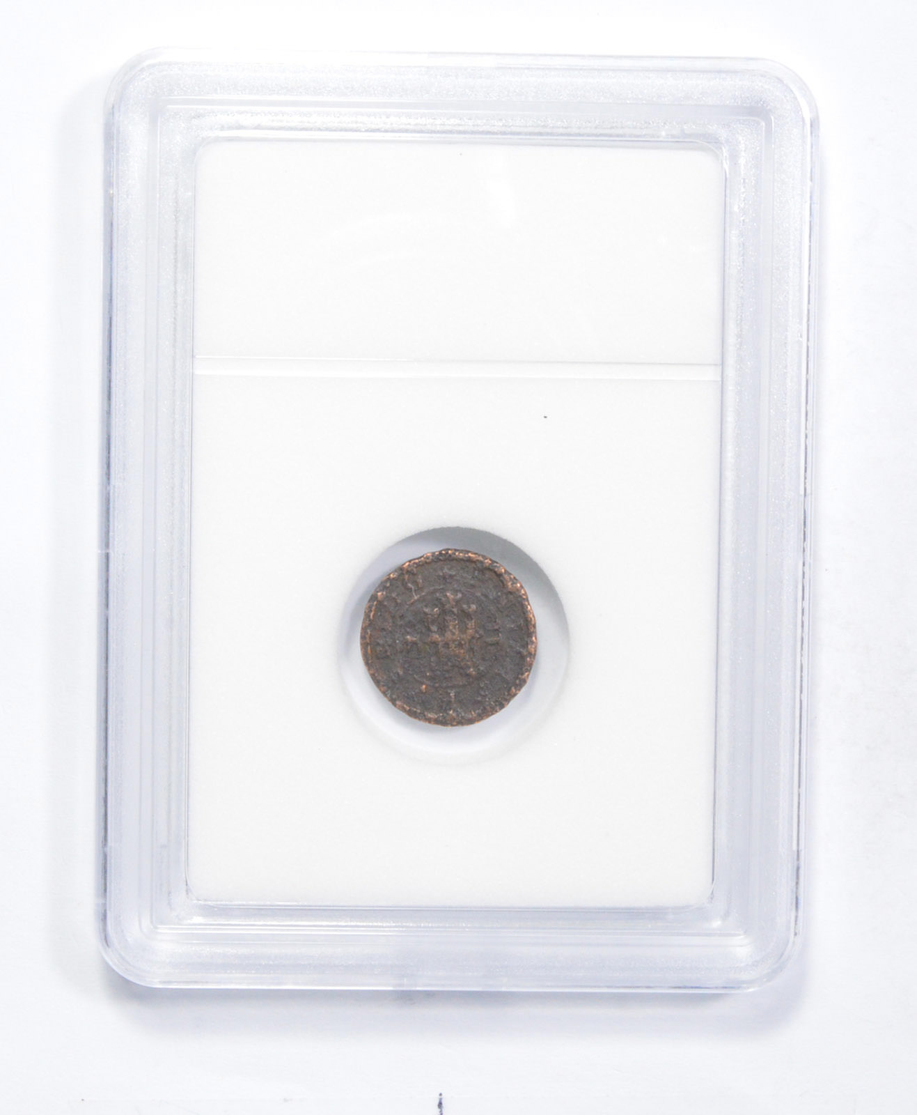 1608-1695 AD New World Pirate Era Spanish Bronze Nummis Graded INB ...