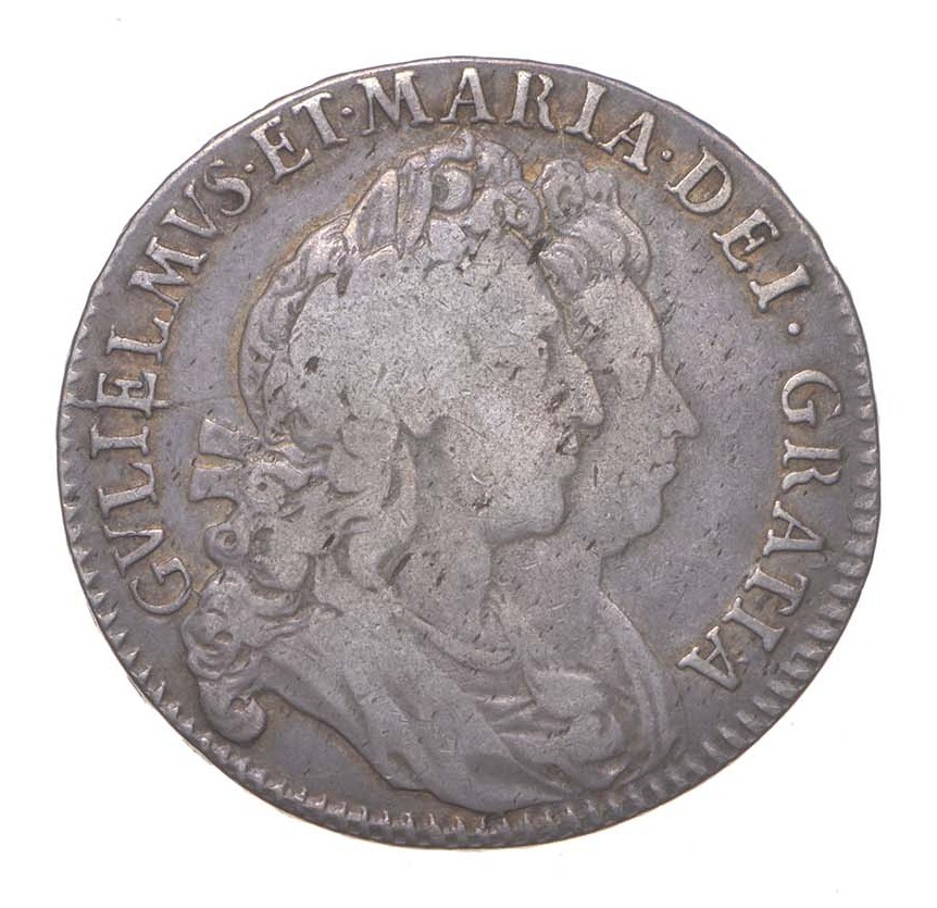 1693 United Kingdom Half Crown | Property Room